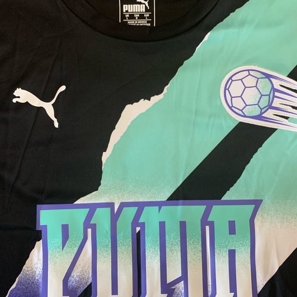 Puma | Shirts | Puma Holiday Retro Jersey | Poshmark